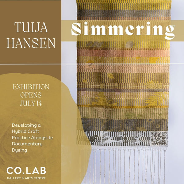 Simmering... Exhibition Opening – Tuija Hansen Fibre Design